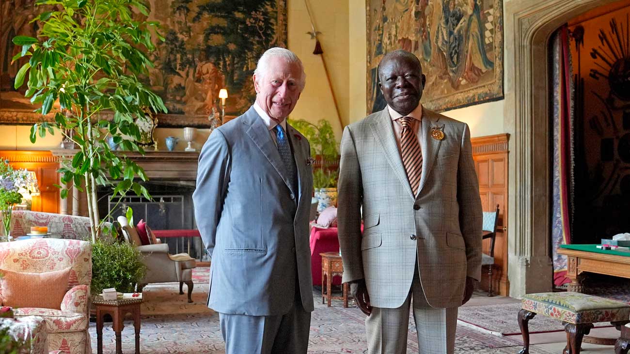 Le roi Charles III reçoit Osei Tutu II à Sandringham