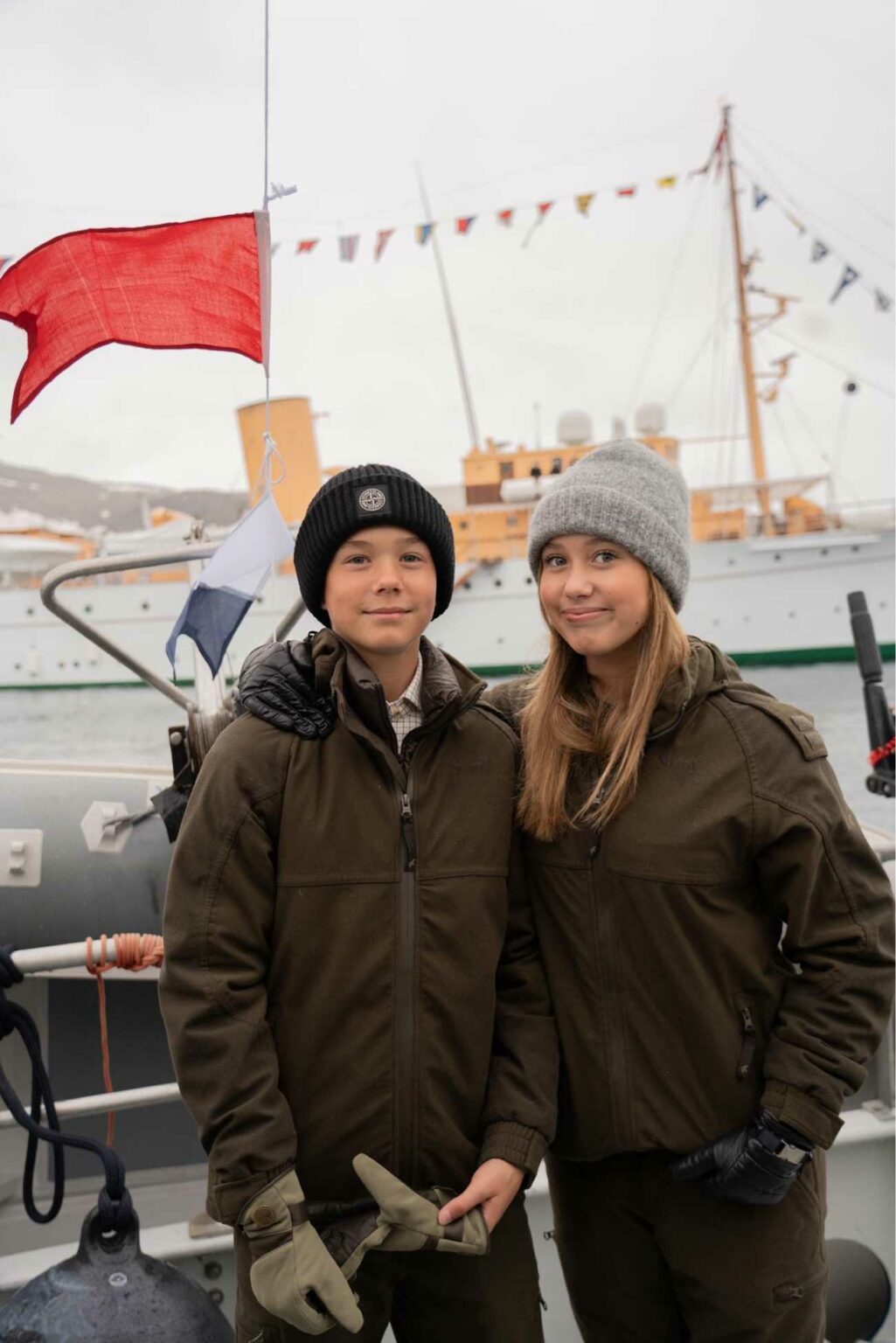 Le prince Vincent et la princesse Josephine visitent le Groenland avec ...