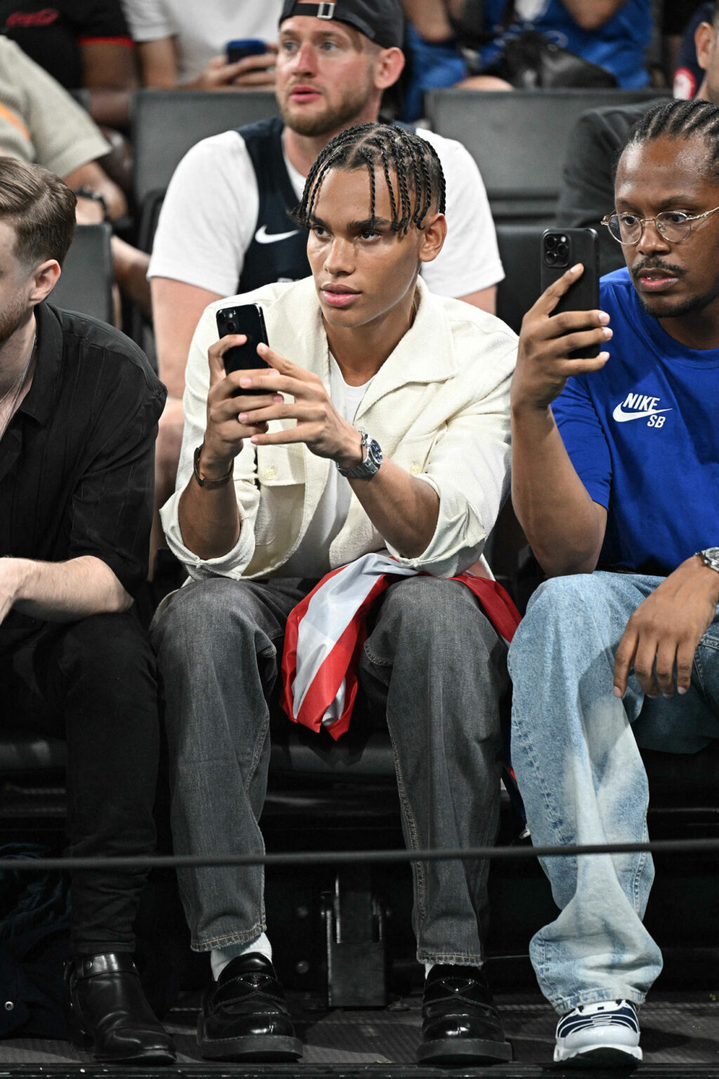 Le prince Albert II, son fils Alexandre et la princesse Alexandra aux ...