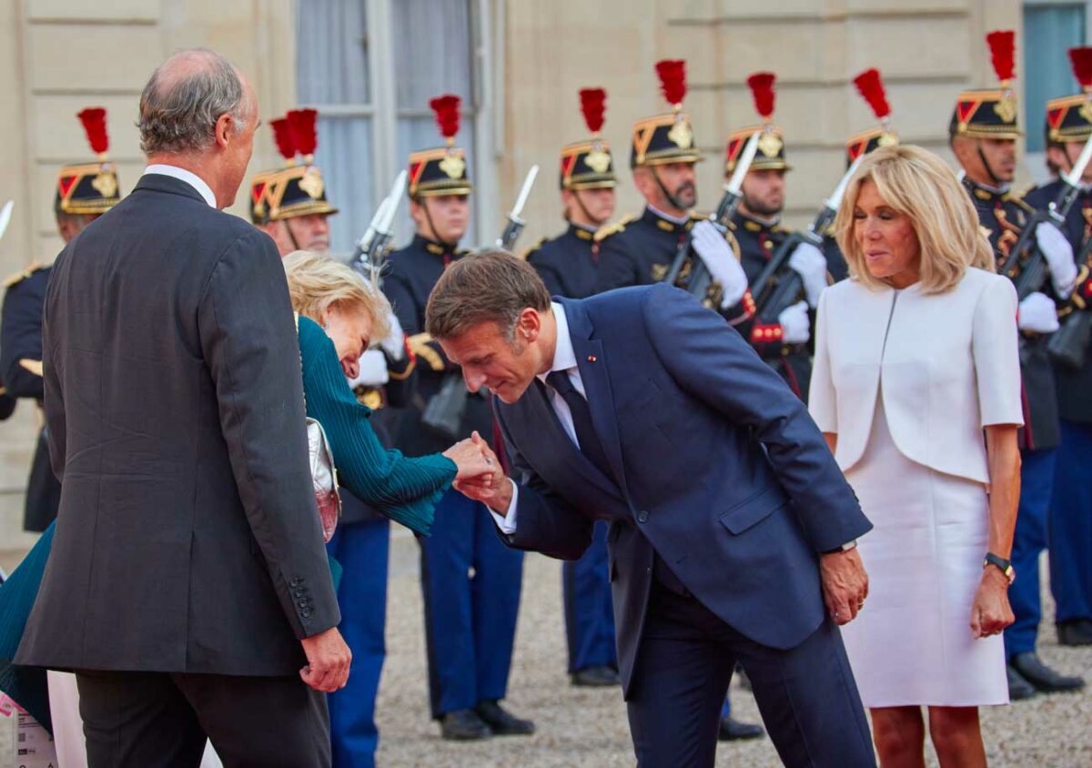 Le prince Albert II, le grand-duc Henri et la princesse Astrid reçus à ...