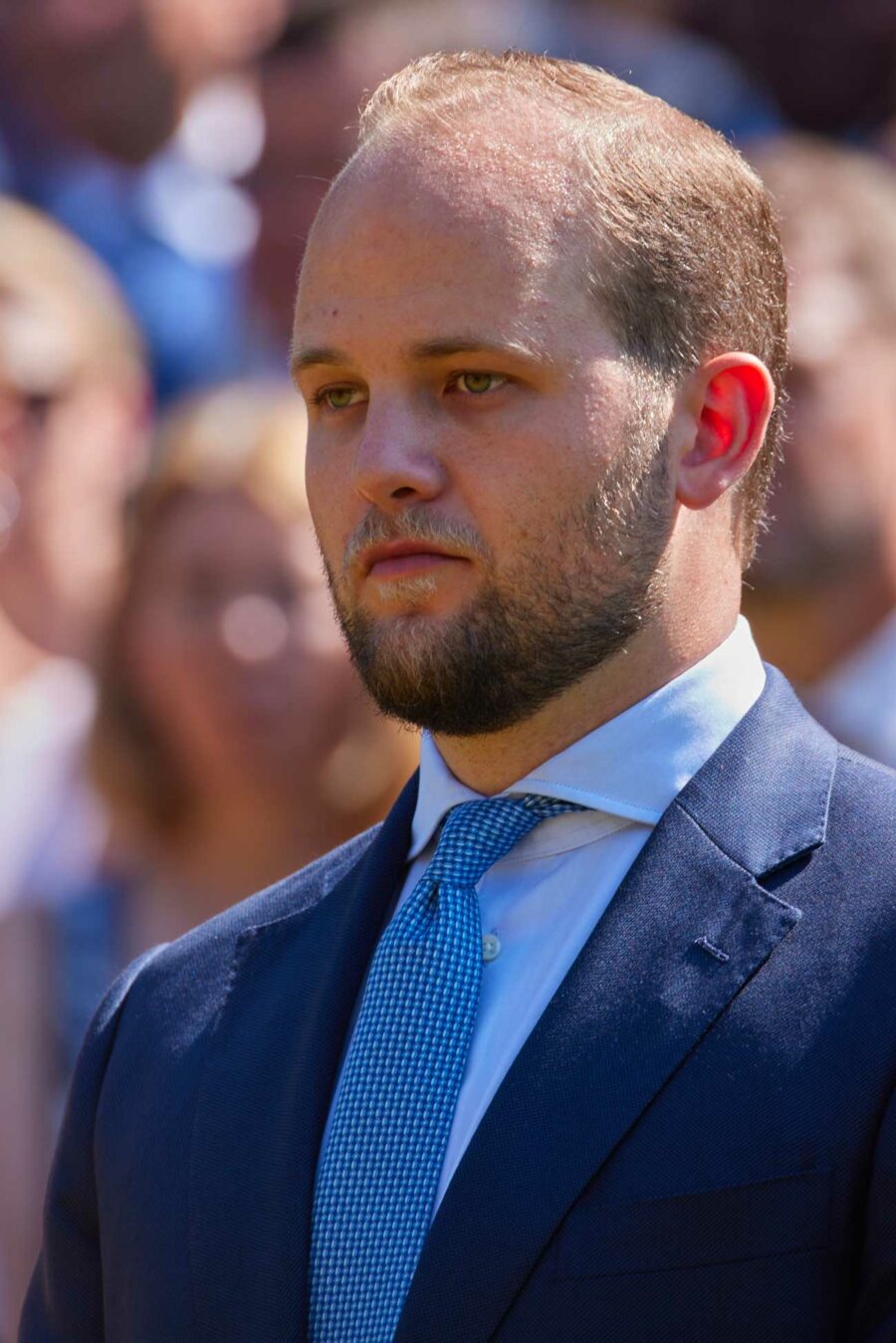 Rare apparition du prince Joseph Wenzel de Liechtenstein pour les 20 ans de régence de son père