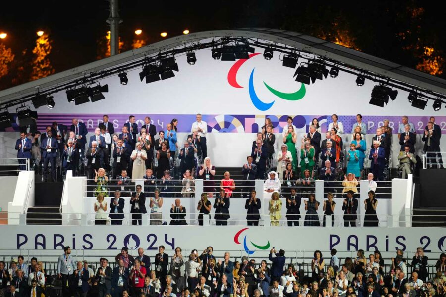 Les royautés à la cérémonie d'ouverture des Jeux paralympiques à Paris