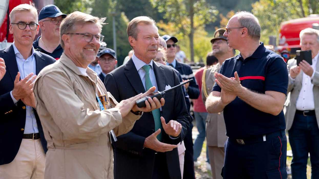 Le grand-duc Henri met à l'honneur les services d'intervention d ...