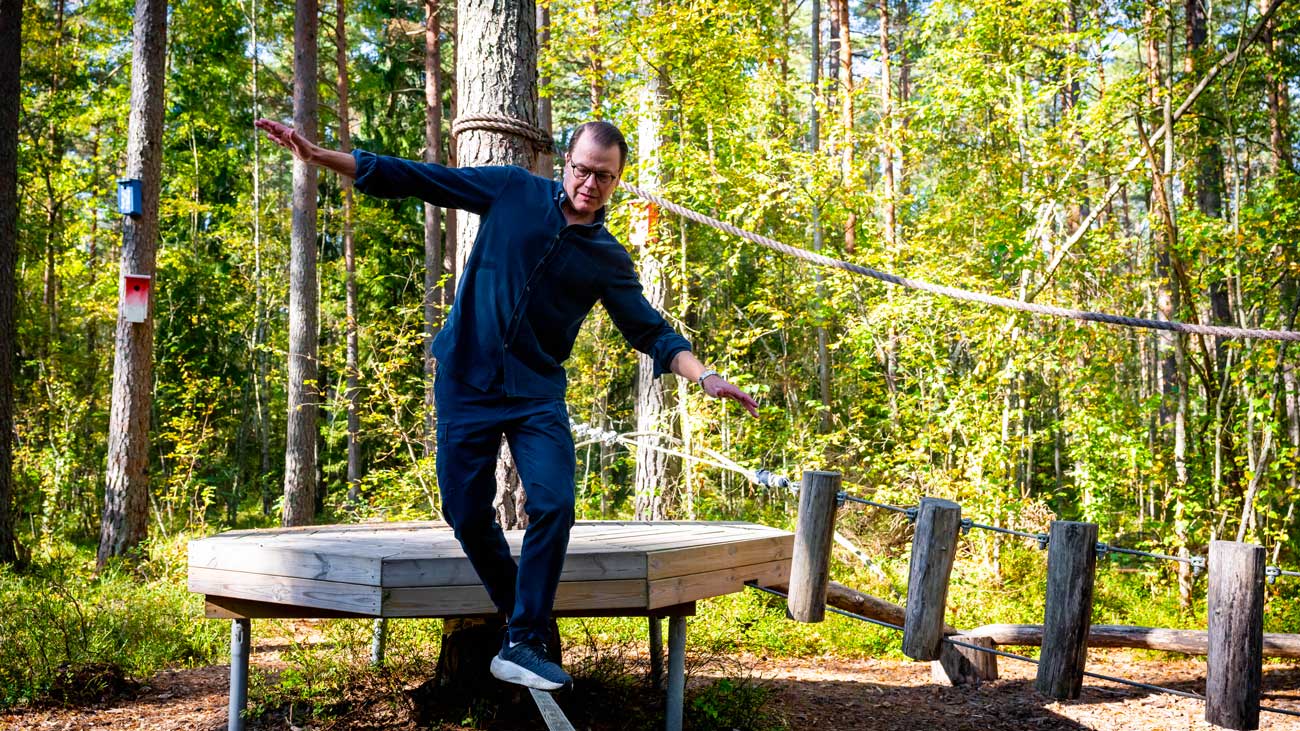 Le prince Daniel célèbre le droit de libre accès à la nature