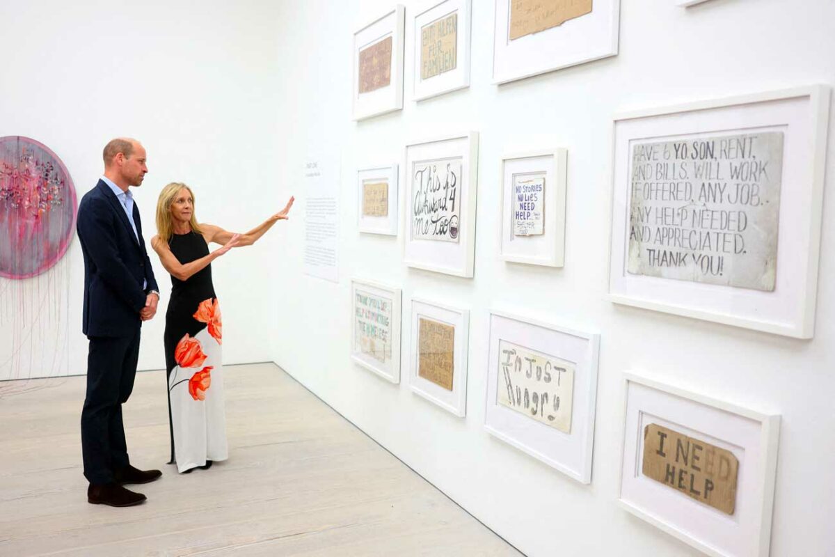 Le prince William barbu pour son premier engagement de rentrée lié à ...