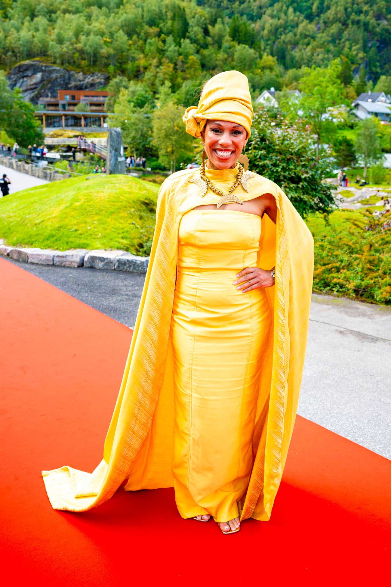 La princesse Sarah Culberson au mariage de la princesse Märtha Louise ...