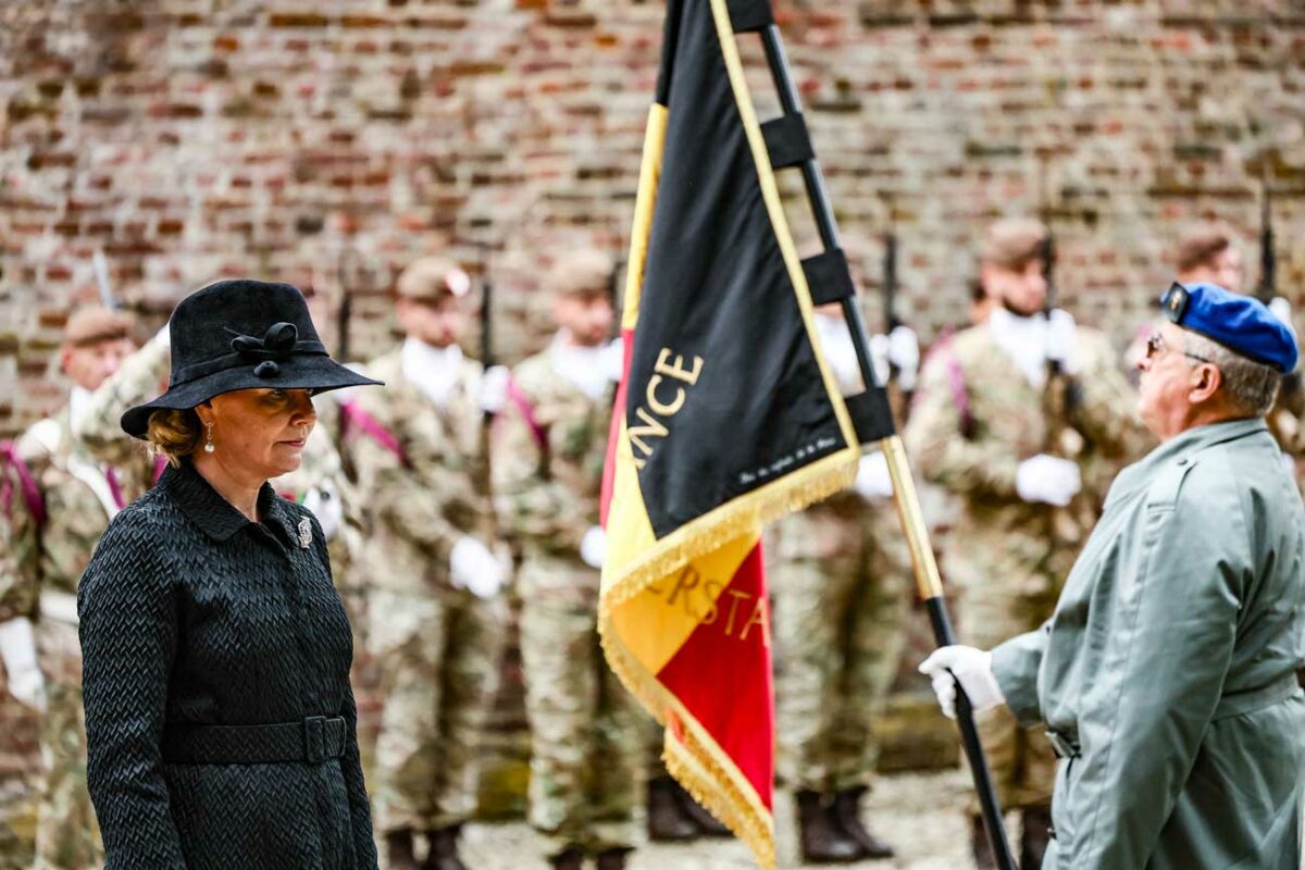La reine Mathilde commémore les 80 ans de la libération de Liège