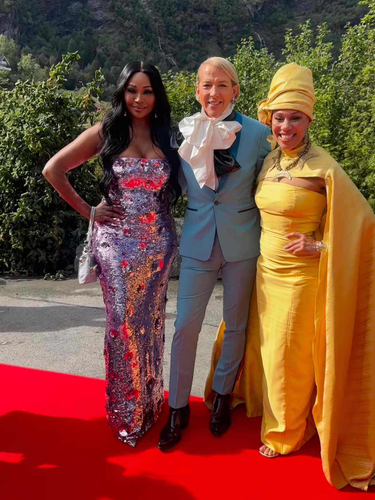 La princesse Sarah Culberson au mariage de la princesse Märtha Louise ...