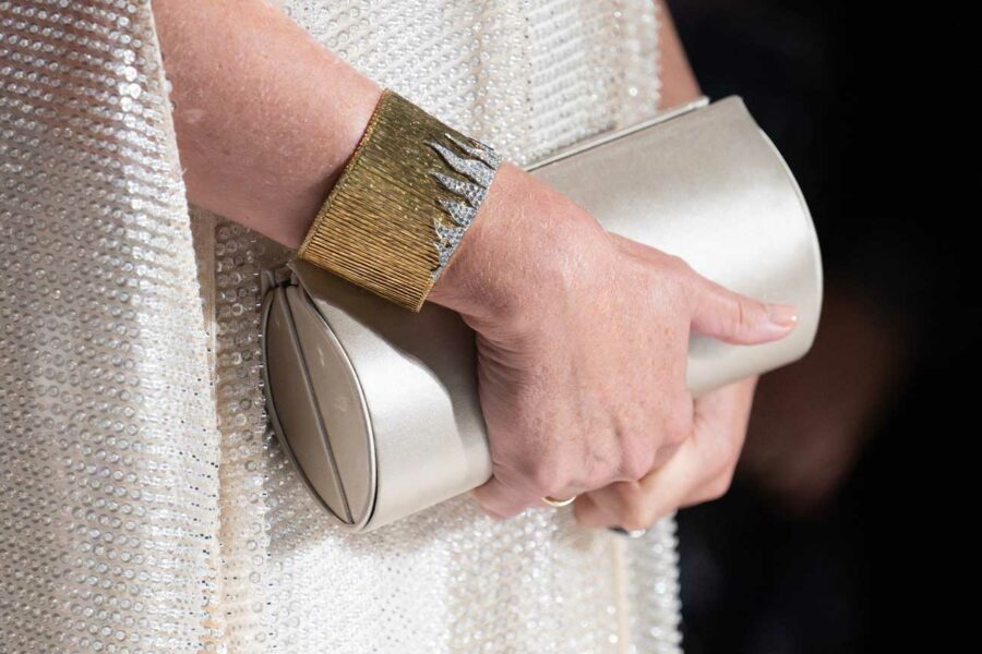 La reine Mathilde brillante au Centre Pompidou avec le roi Philippe et ...