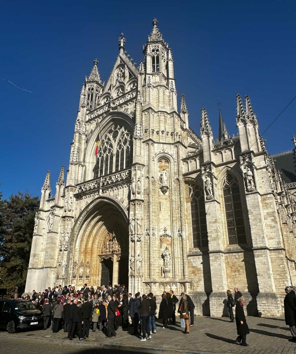 Les funérailles d'Isabelle de Borchgrave