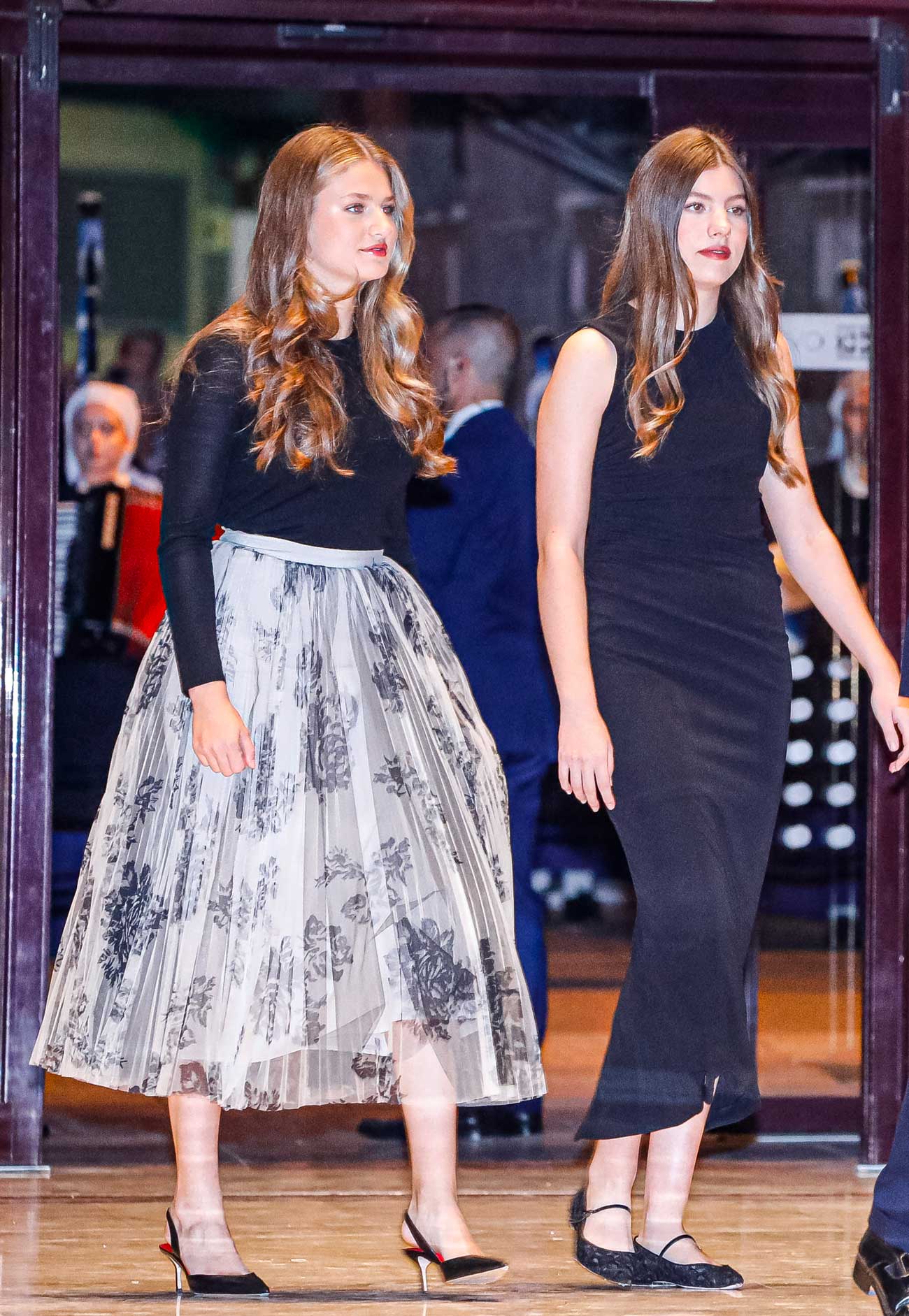 Leonor et Sofia d'Espagne s'affirment aux côtés de Felipe et Letizia ...