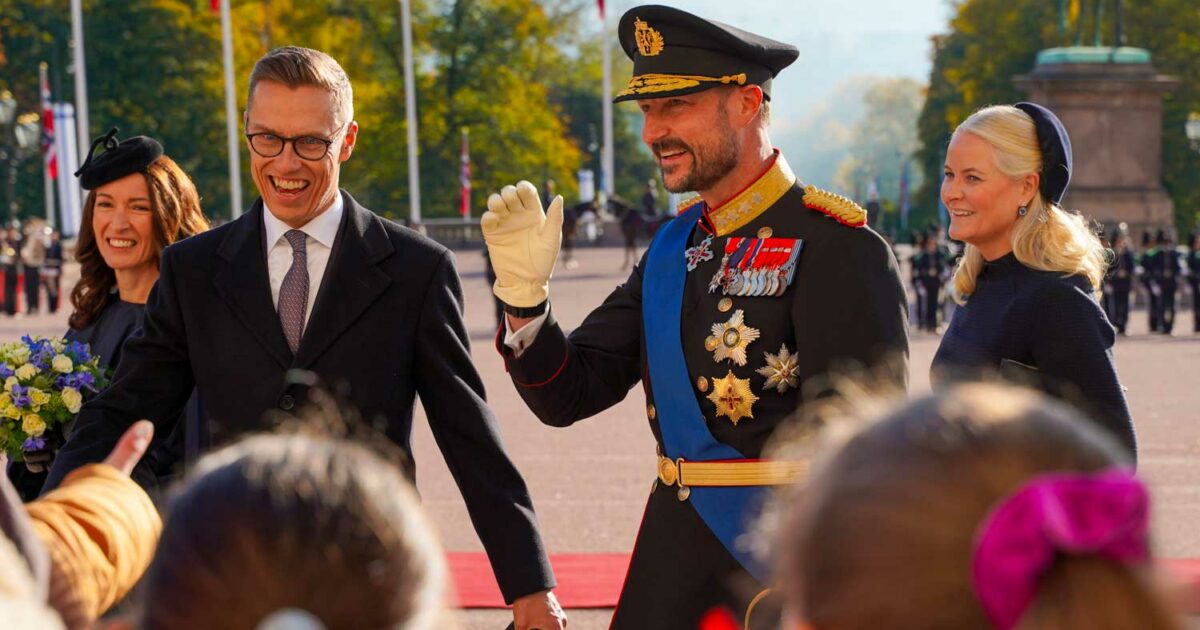 La famille royale de Norvège accueille le président finlandais à Oslo