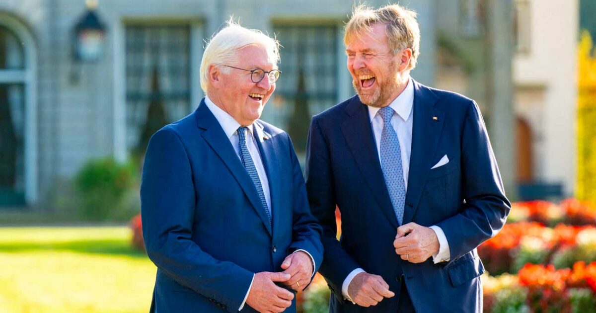 Le roi Willem-Alexander et le président allemand chérissent leurs ...