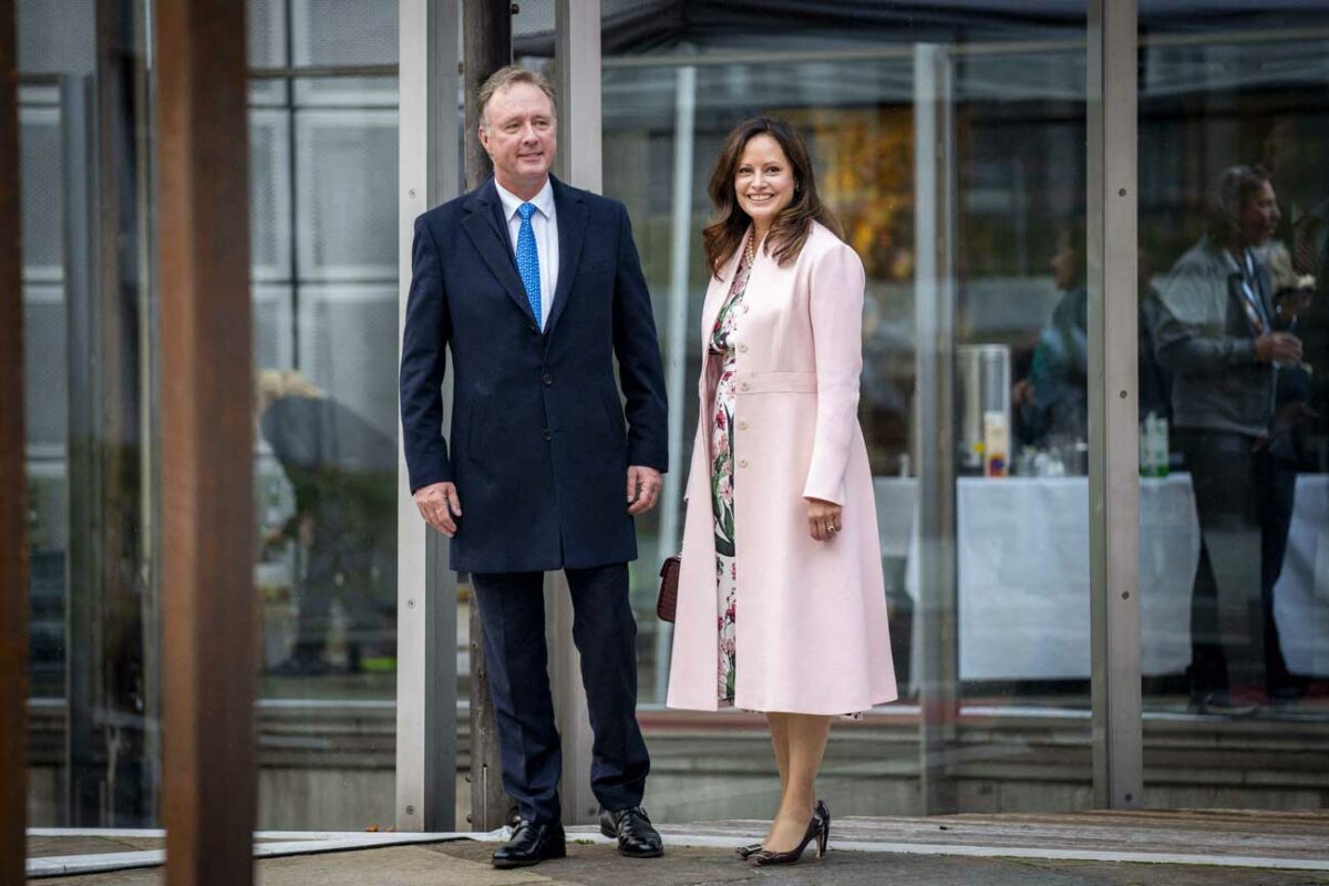 Le prince Gustav et la princesse Carina au dîner d'État à Berlin : les ...
