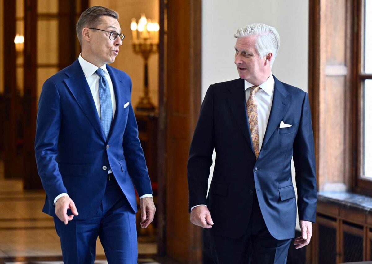 Le roi Philippe reçoit le président finlandais et le nouveau patron de ...