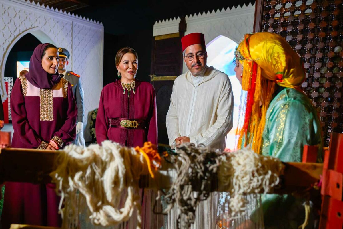La princesse Lalla Hasnaa et la cheikha Al-Mayassa réunies au Qatar pour célébrer la culture ...