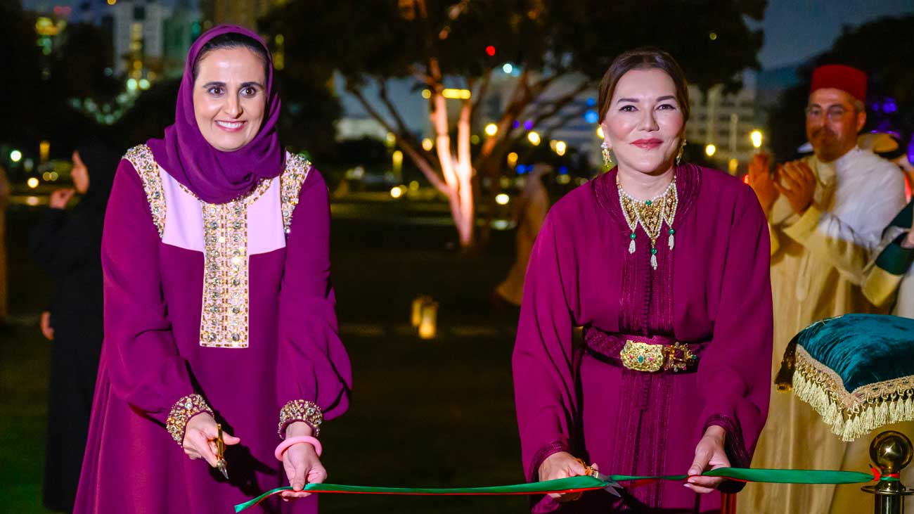 La princesse Lalla Hasnaa et la cheikha Al-Mayassa réunies au Qatar ...