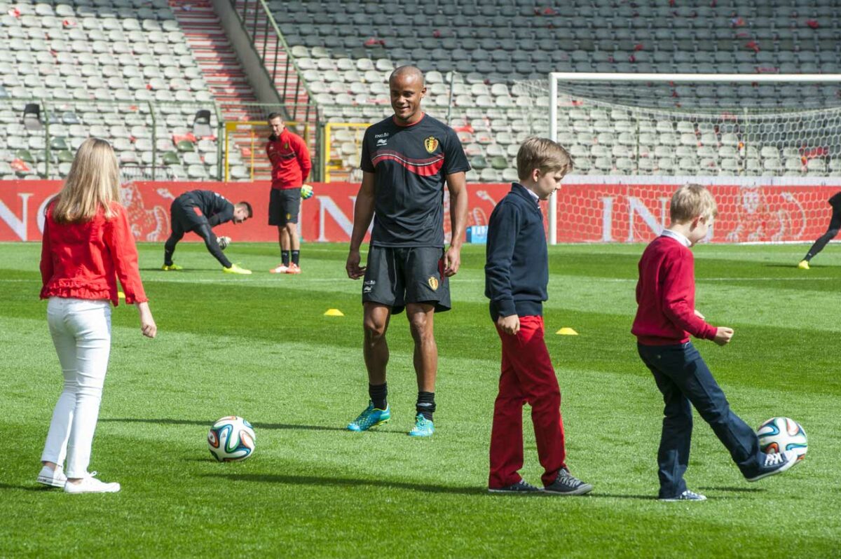Le prince Emmanuel footballeur en Espagne