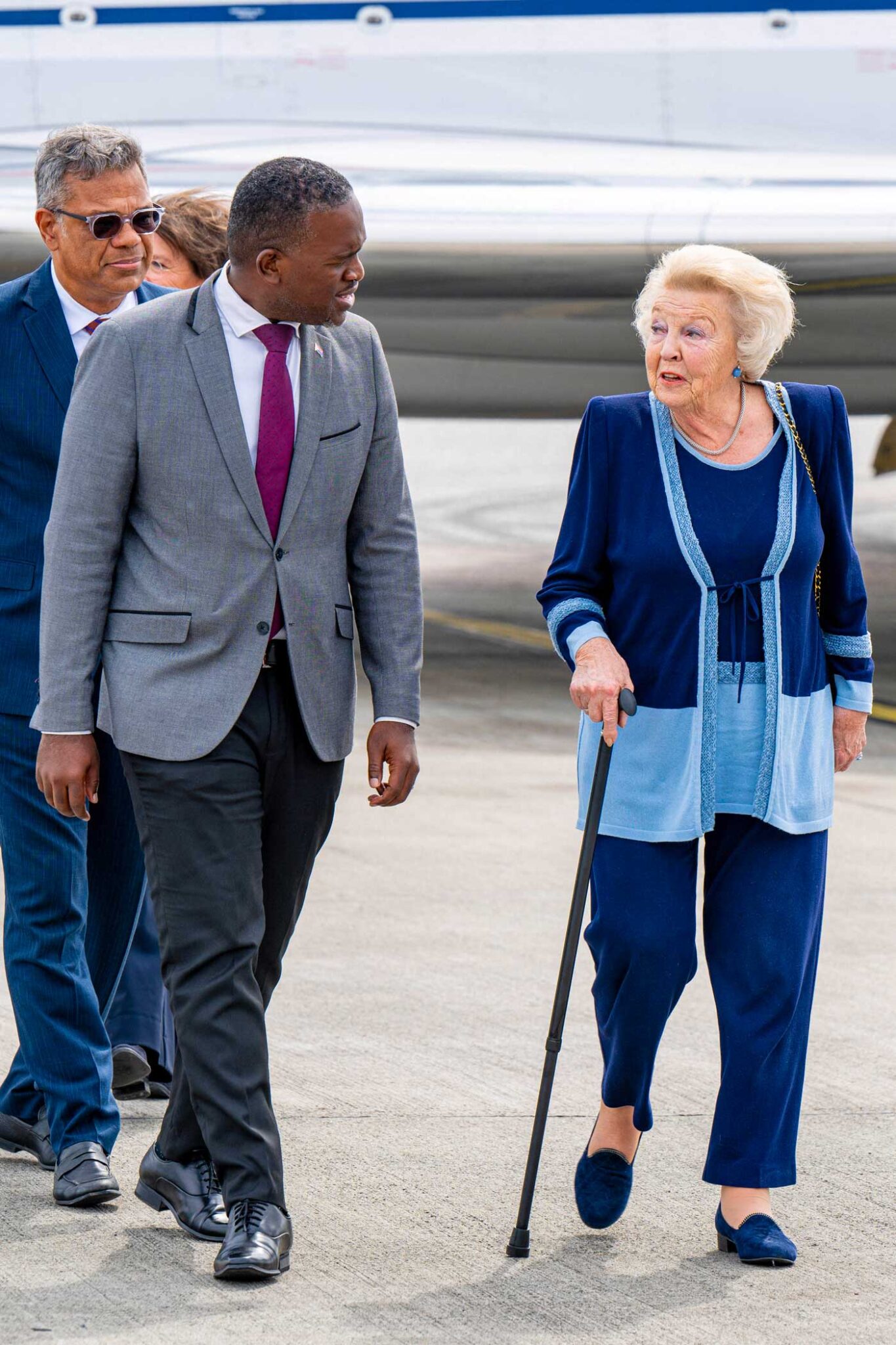 La princesse Beatrix a atterri à Saint-Martin et entame son voyage ...