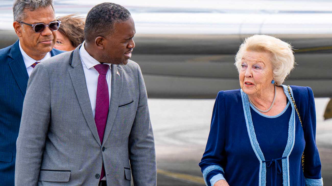 La princesse Beatrix a atterri à Saint-Martin et entame son voyage ...