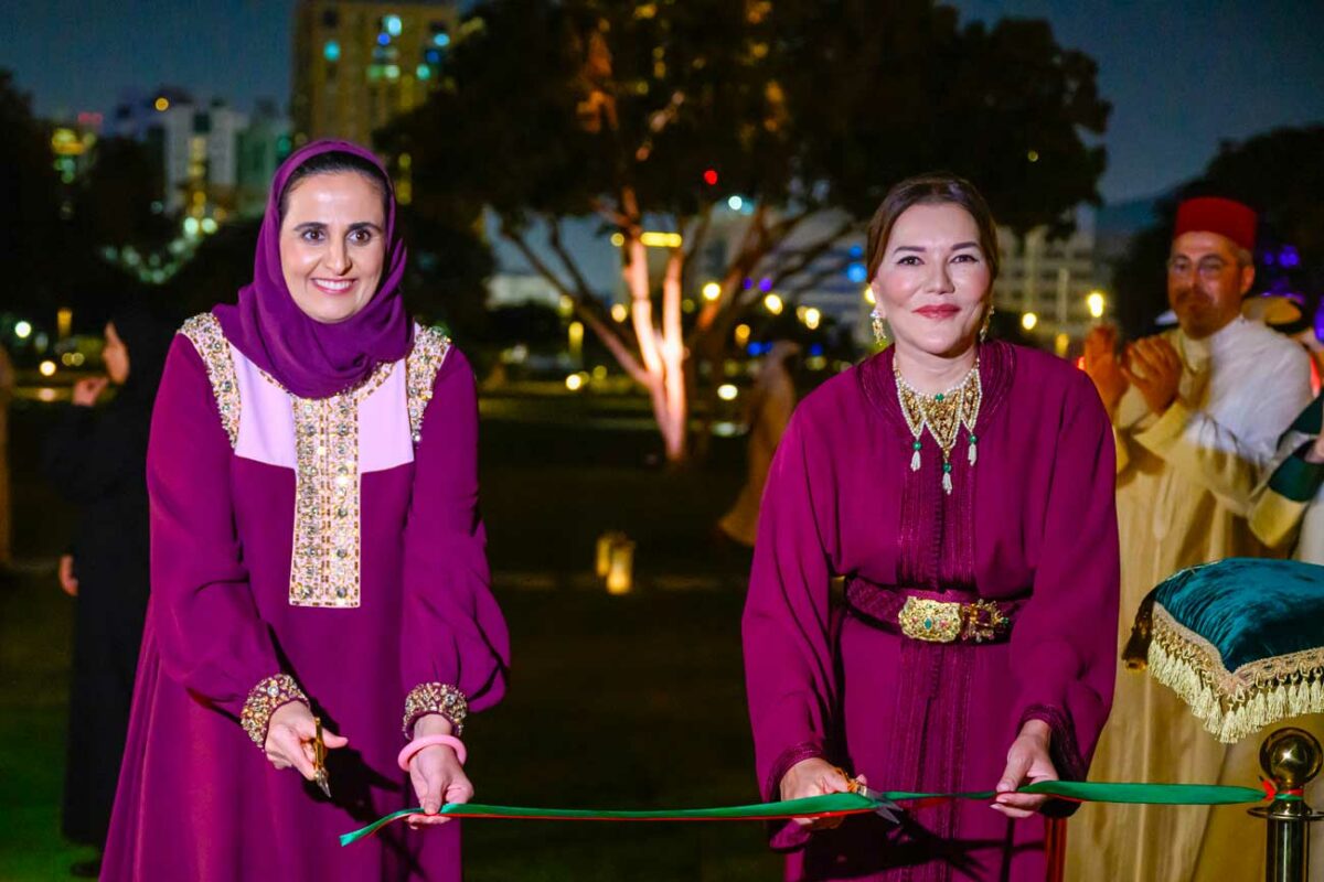 La princesse Lalla Hasnaa et la cheikha Al-Mayassa réunies au Qatar ...