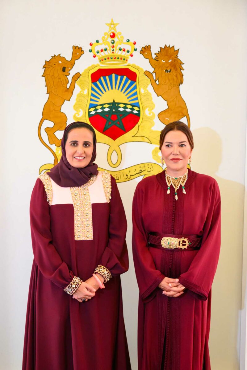 La princesse Lalla Hasnaa et la cheikha Al-Mayassa réunies au Qatar ...