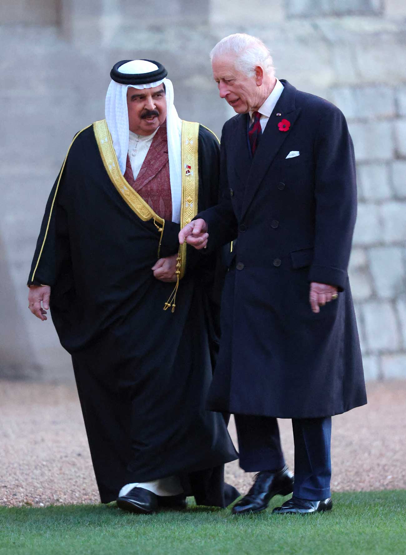 Le roi Charles III distingue le roi de Bahreïn du titre de chevalier ...