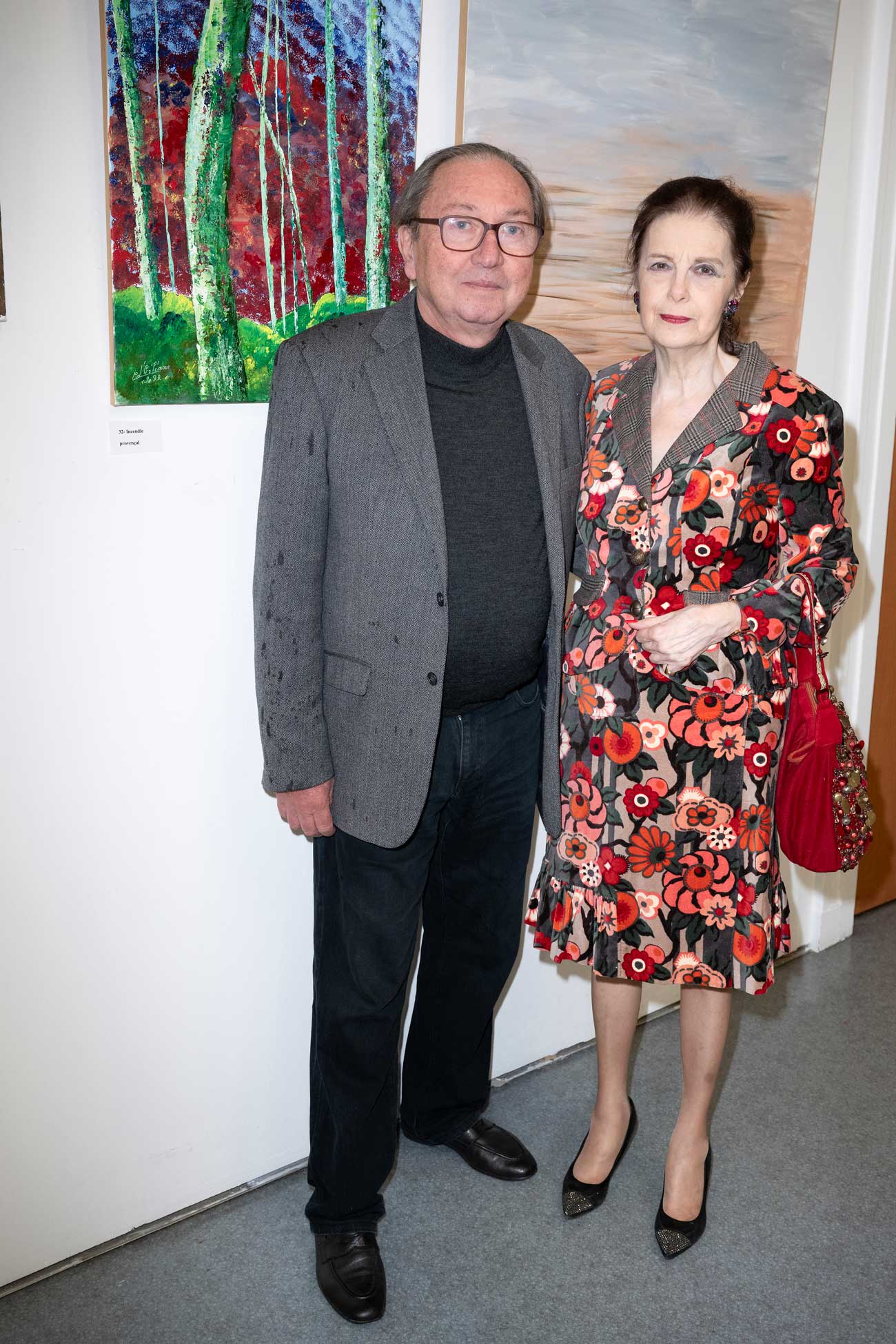 L'exposition « Arbres et nature » de la princesse Chantal d'Orléans à Paris