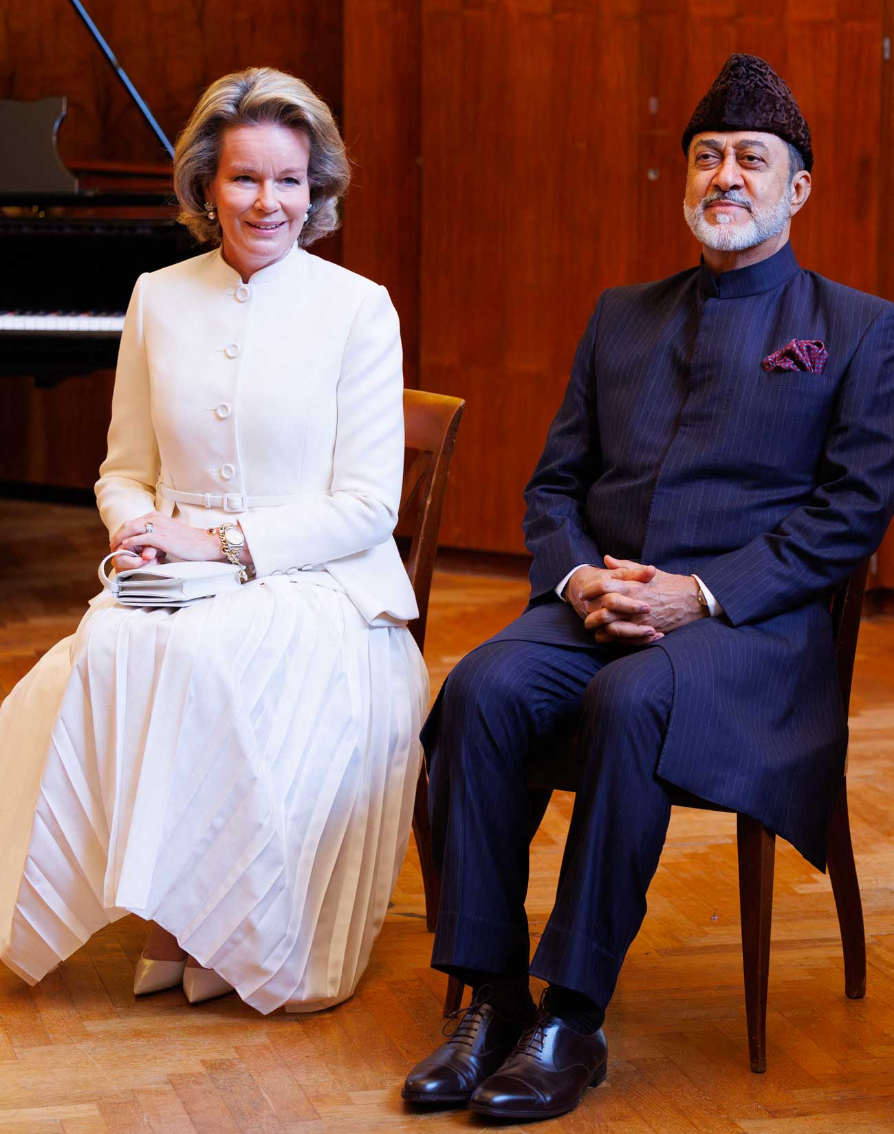 Le sultan d'Oman conclut sa visite d'État en Belgique en musique