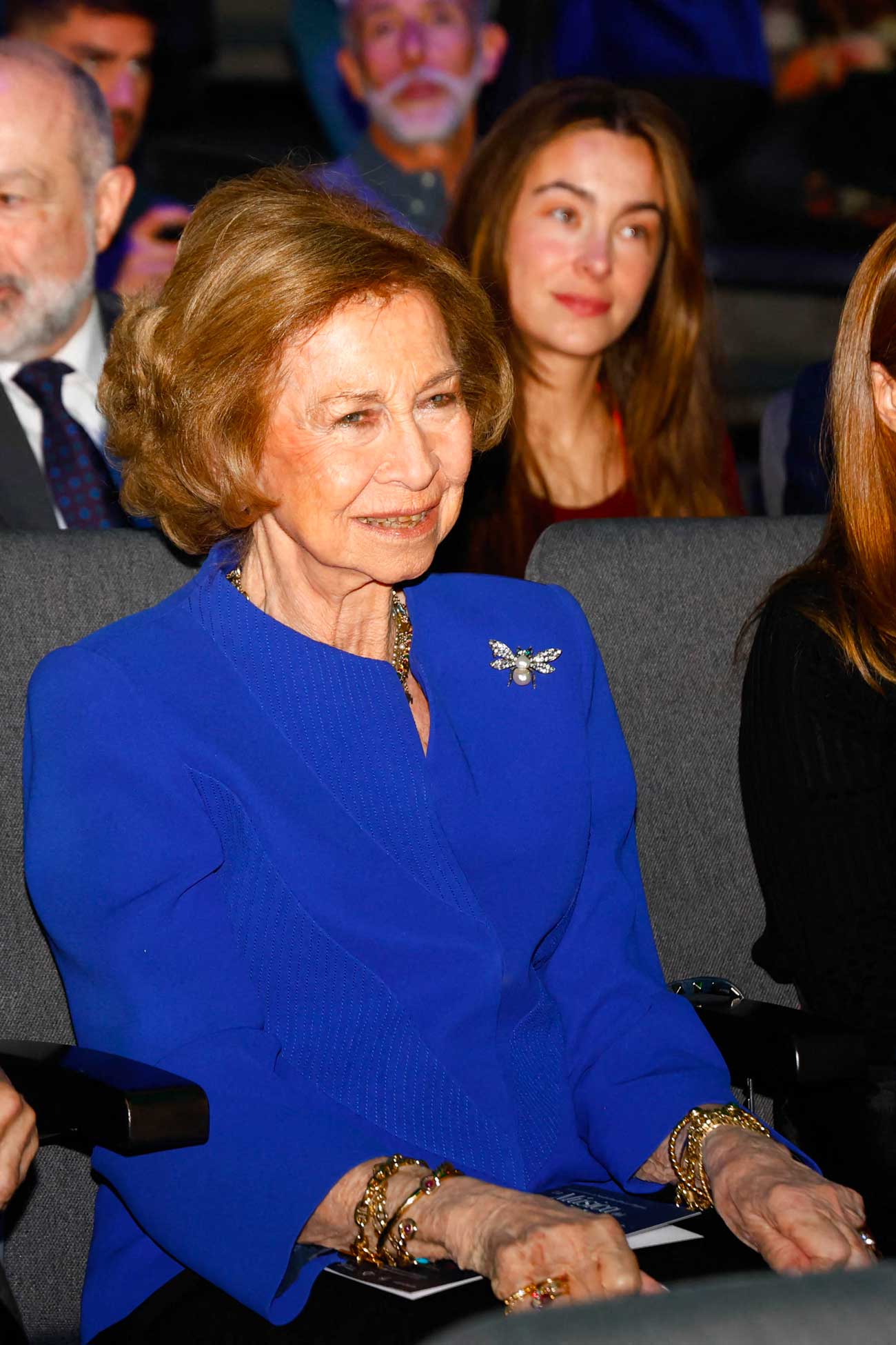 La reine Sofia de sortie après Noël avec la princesse Irène à un ...