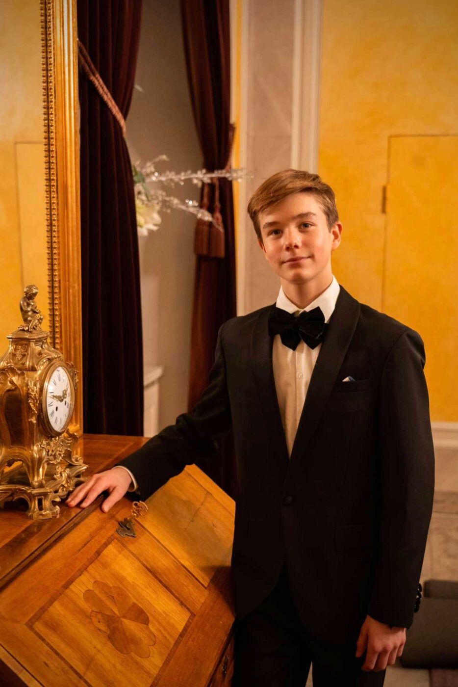 Les photos du réveillon du prince Vincent et de la princesse Josephine sur leur 31 ont été ...