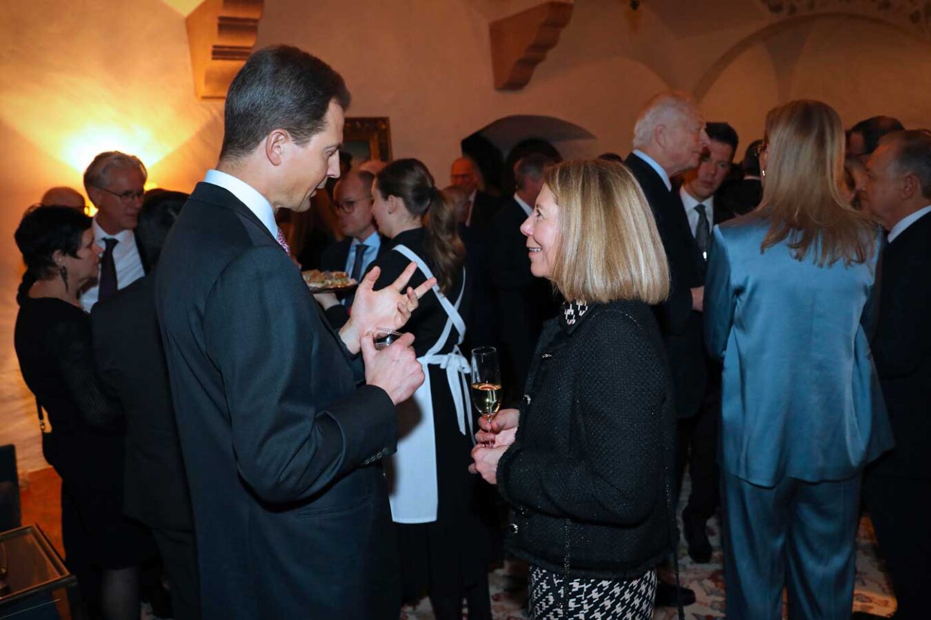 Réception au château de Vaduz pour les 80 ans du prince Hans-Adam II de ...