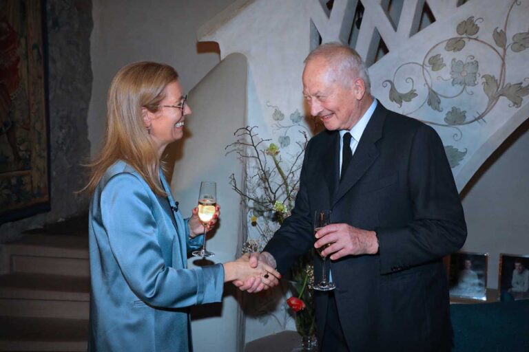 Réception au château de Vaduz pour les 80 ans du prince Hans-Adam II de ...