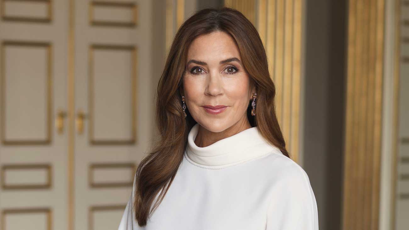 Nouveau portrait de la reine Mary pour ses 53 ans