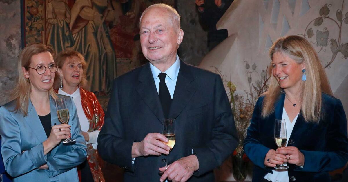 Réception au château de Vaduz pour les 80 ans du prince Hans-Adam II de ...