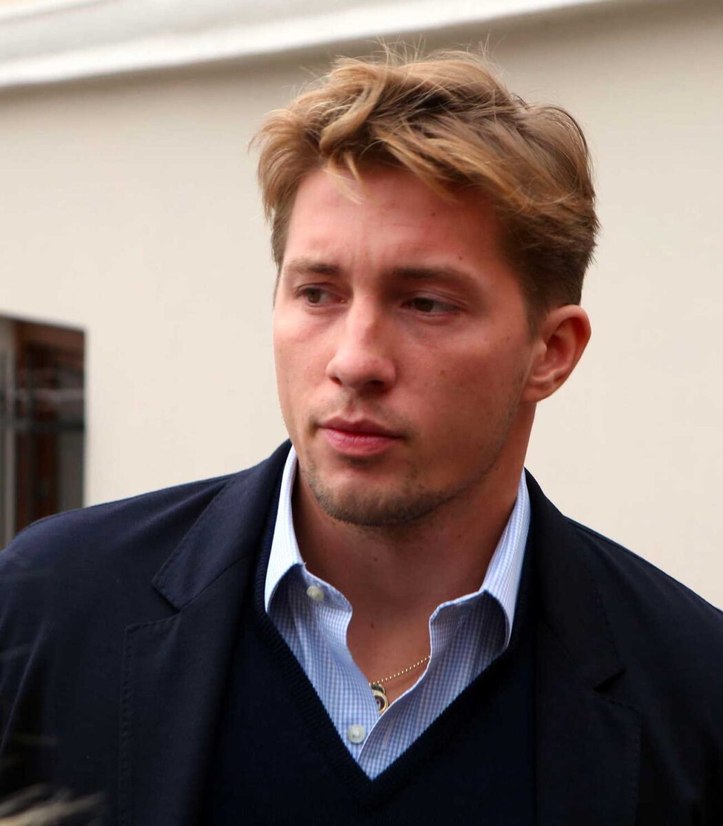 Le prince Constantine Alexios témoin du mariage de son oncle Nikolaos