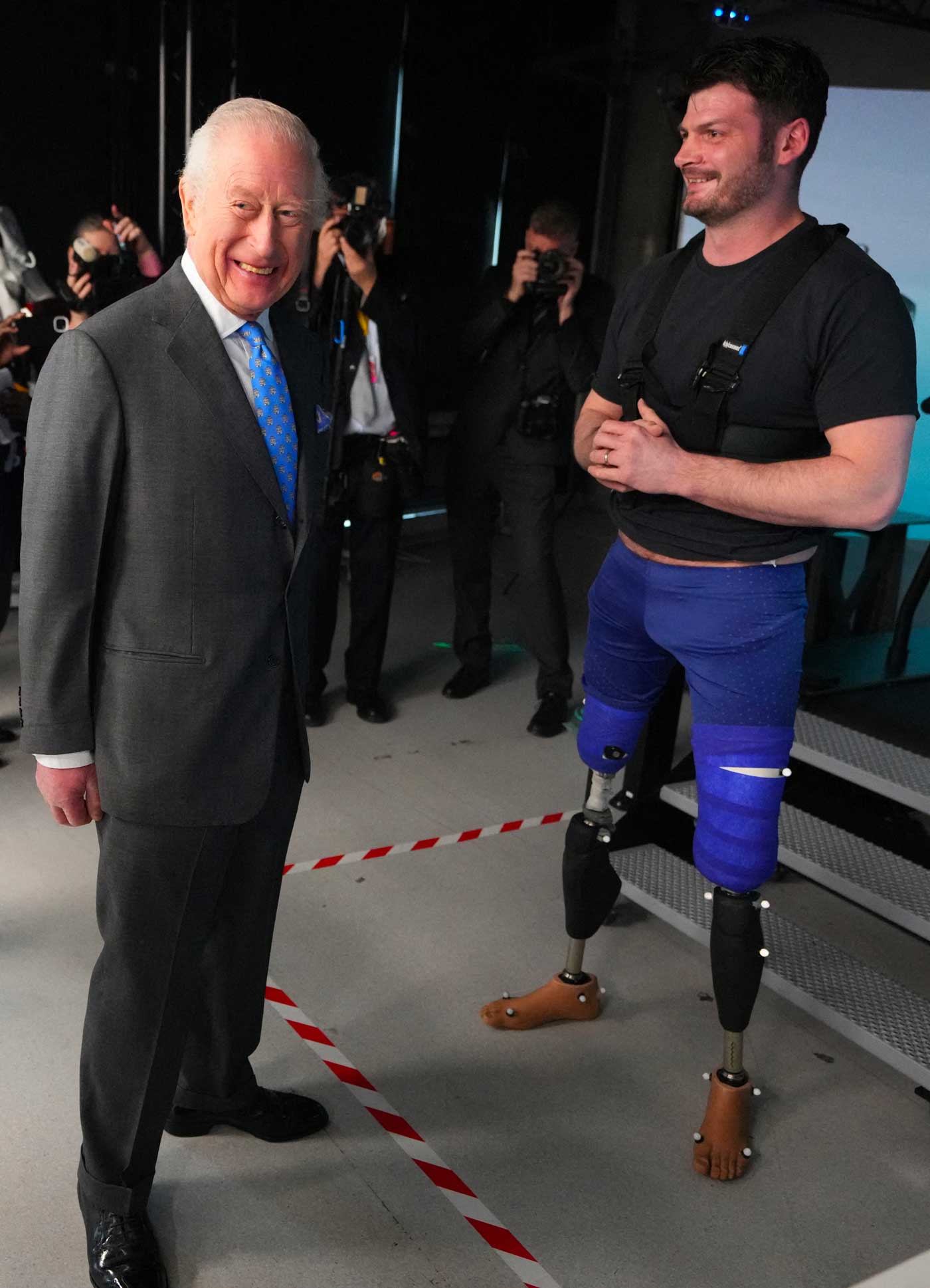 Le roi Charles III retrouve un ami proche du prince Harry à l'Imperial College London