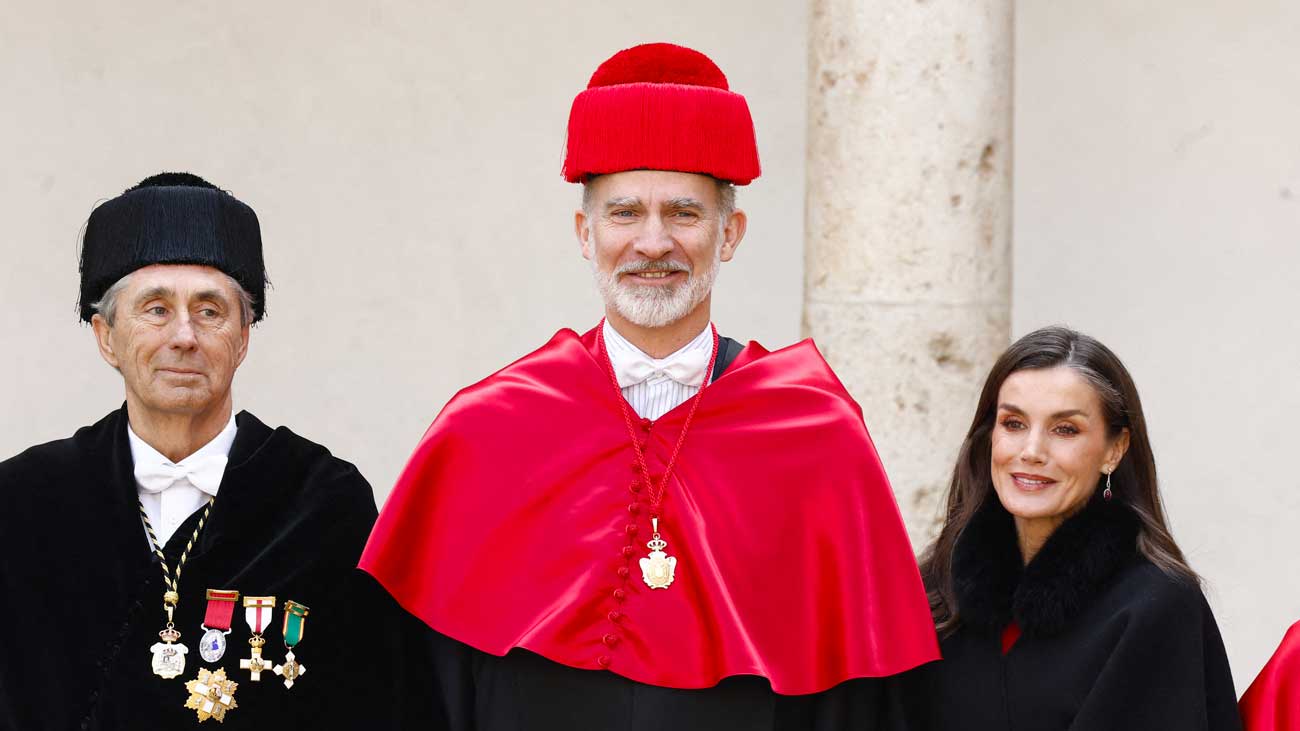 Le roi Felipe VI reçu doctor honoris causa de l'Université d'Alcalá