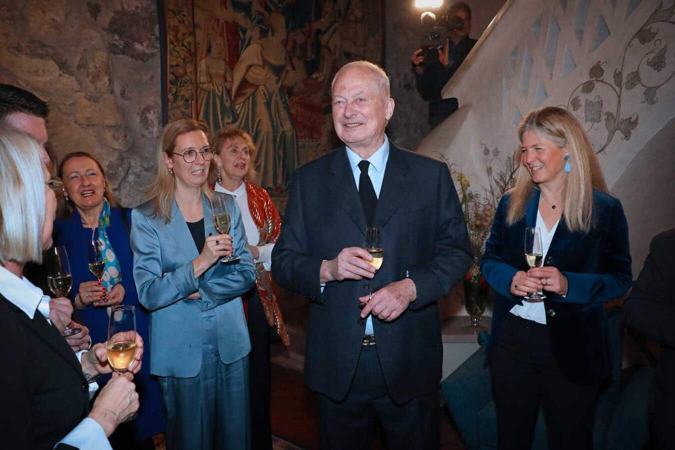 Réception au château de Vaduz pour les 80 ans du prince Hans-Adam II de ...