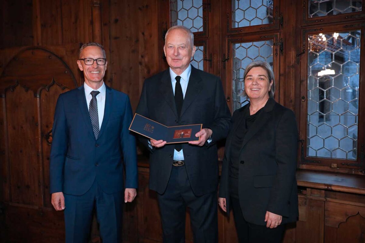 Réception au château de Vaduz pour les 80 ans du prince Hans-Adam II de ...