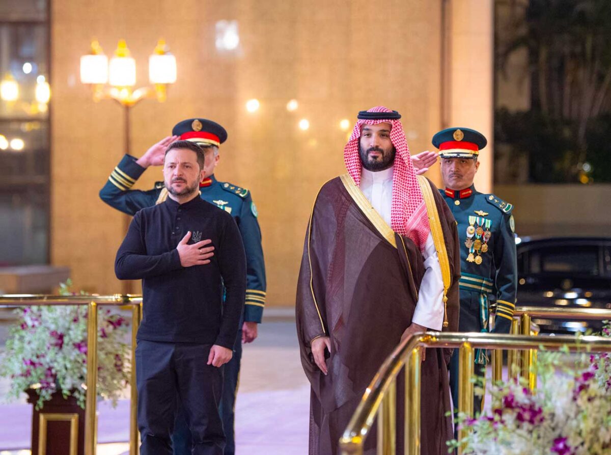 Le prince héritier Mohammed ben Salmane reçoit le président Zelensky en ...