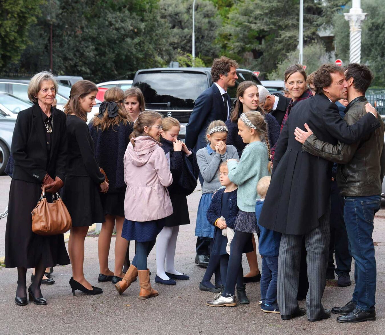La famille impériale d'Autriche réunie aux obsèques de l'archiduchesse ...