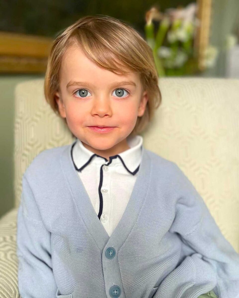 Nouvelles photos du prince Julian de Suède pour son 4e anniversaire