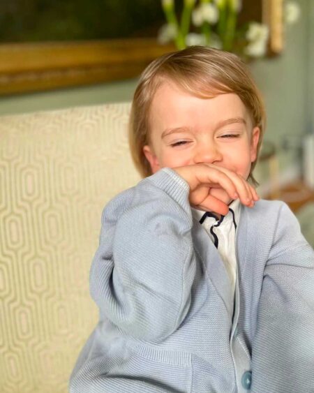 Nouvelles photos du prince Julian de Suède pour son 4e anniversaire