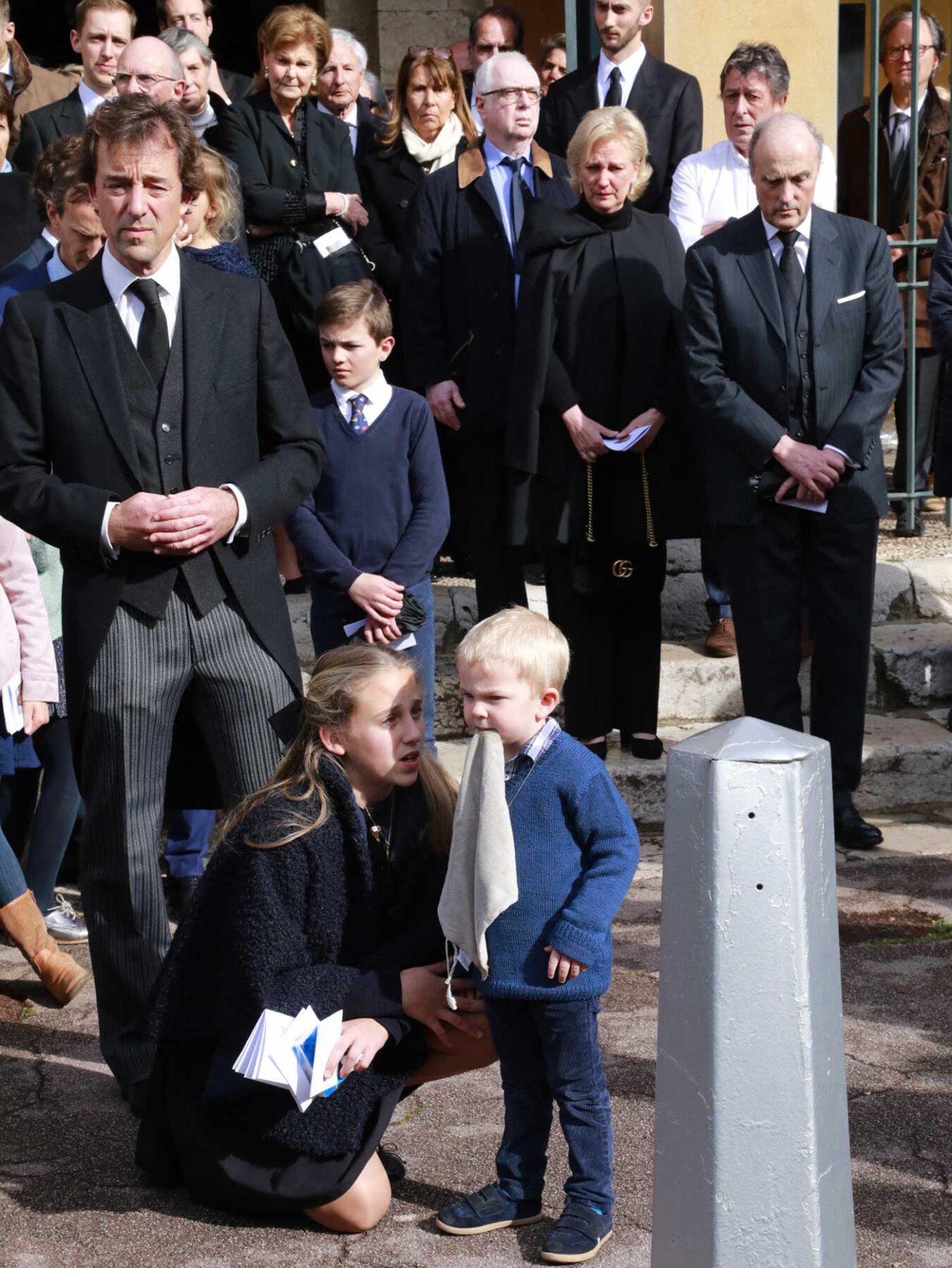 La famille impériale d'Autriche réunie aux obsèques de l'archiduchesse ...