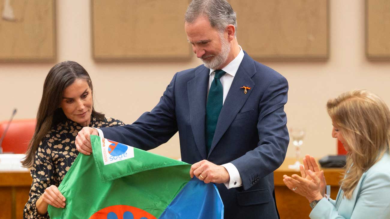 Le roi Felipe et la reine Letizia célèbrent les 600 ans de l'arrivée ...