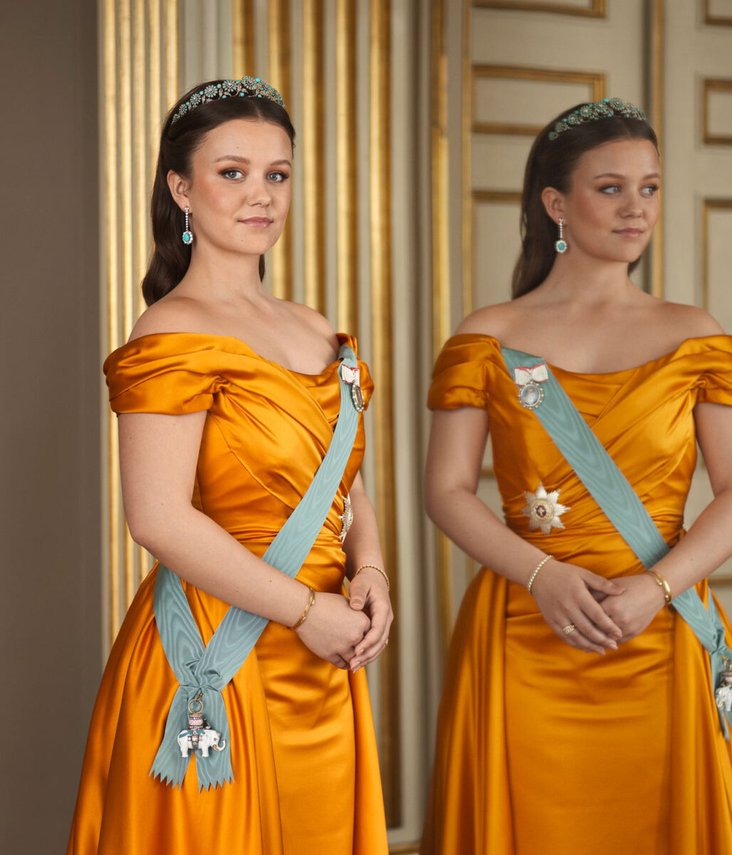 Les splendides premières photos de la princesse Isabelle avec diadème ...