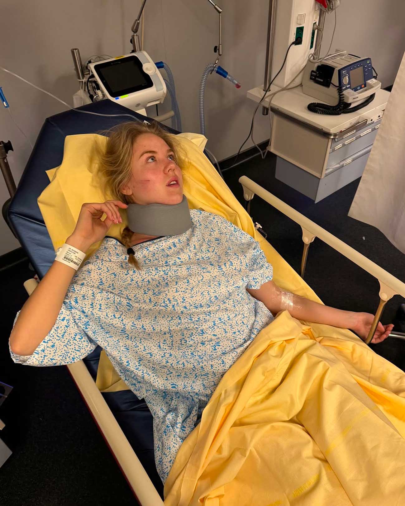La princesse Maria Carolina échappe à la mort et se réveille aux soins ...