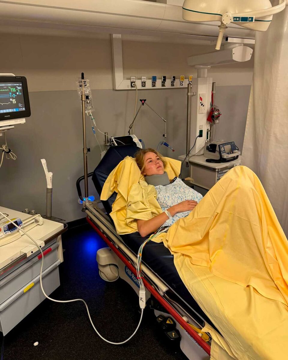 La princesse Maria Carolina échappe à la mort et se réveille aux soins intensifs après un ...