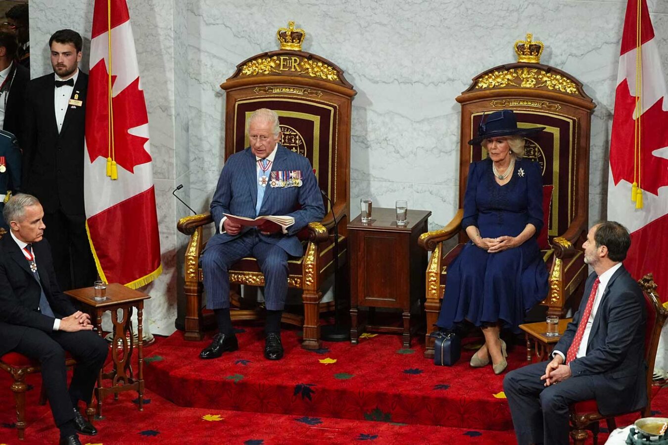 Le roi Charles III du Canada marque l'histoire en ouvrant le parlement ...
